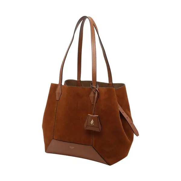 JIMMY CHOO Medium Diamond Tote Bag - Brown