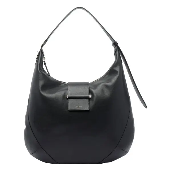 JIMMY CHOO Bar Hobo Bag - Black