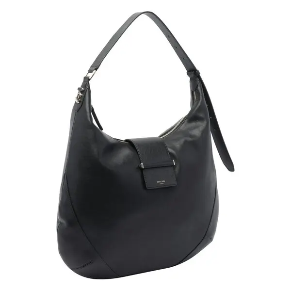 JIMMY CHOO Bar Hobo Bag - Black