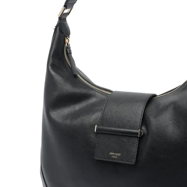 JIMMY CHOO Bar Hobo Bag - Black