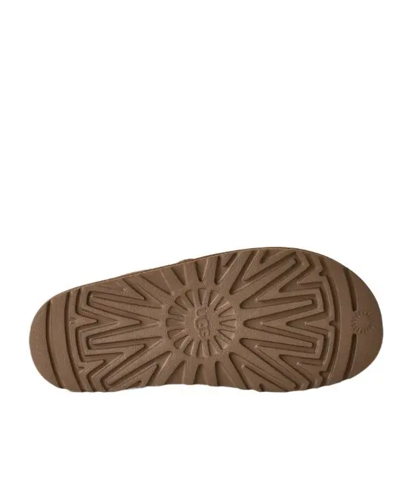 UGG Greenport Suede Slippers With Criss-cross Straps