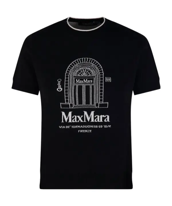 Max Mara Crewneck Sweater - Black