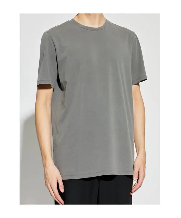A.p.c. Logo Printed Crewneck T-shirt - Gray