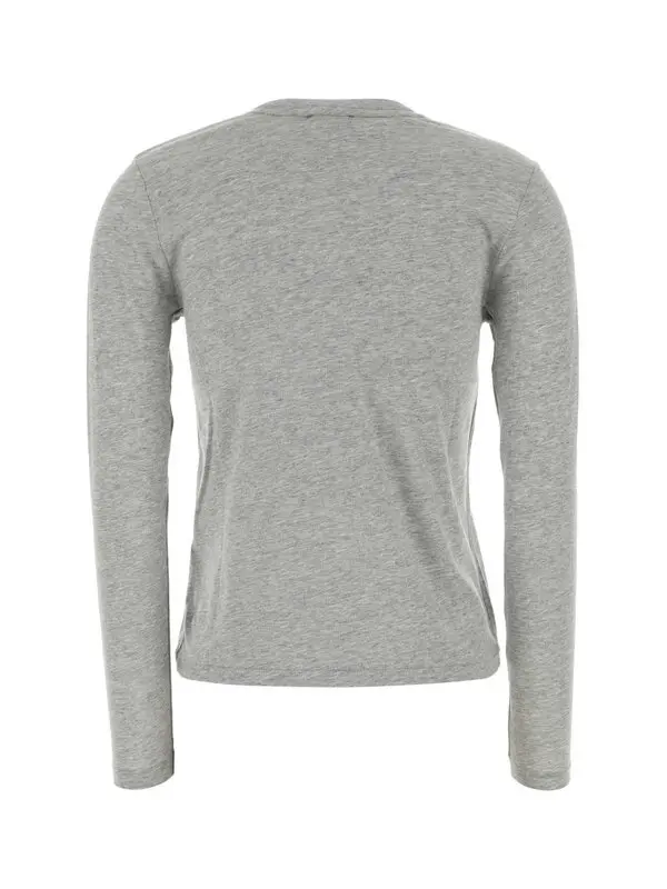 Polo Ralph Lauren Long Sleeve Embroidered T-shirt - Grey