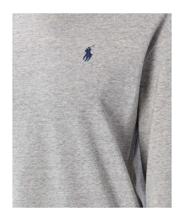 Polo Ralph Lauren Long Sleeve Embroidered T-shirt - Grey