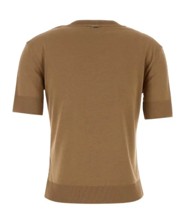 Herno Short-sleeved Crewneck Knitted Jumper