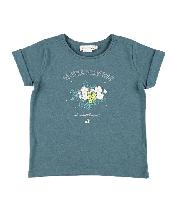 Bonpoint Cyana Floral Printed Crewneck T-shirt