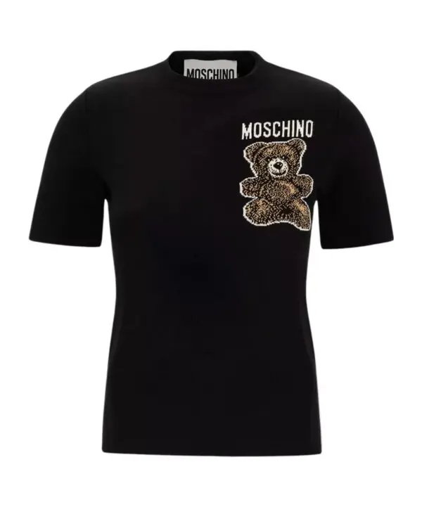 Moschino Teddy Embroidered T-shirt
