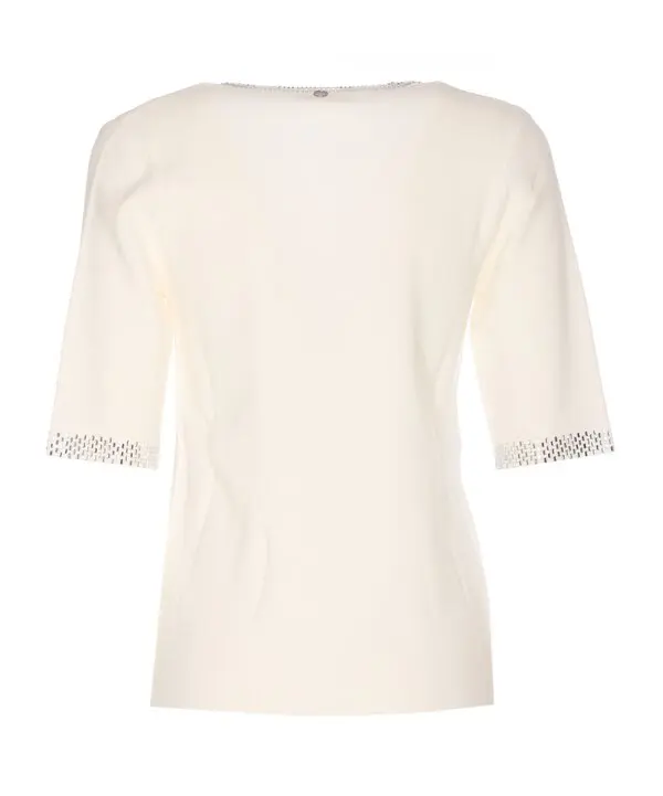 Liu Jo Embellished V-neck Jumper