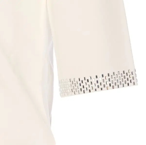 Liu Jo Embellished V-neck Jumper