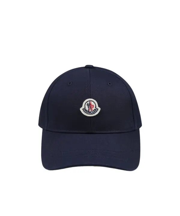 Moncler Gabardine Baseball Cap - Navy