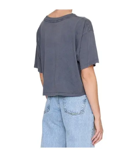 ANINE BING Johnny Cropped T-shirt