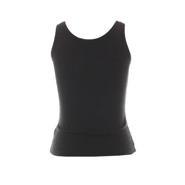 Amiri Ma Embroidered Ribbed Tank Top
