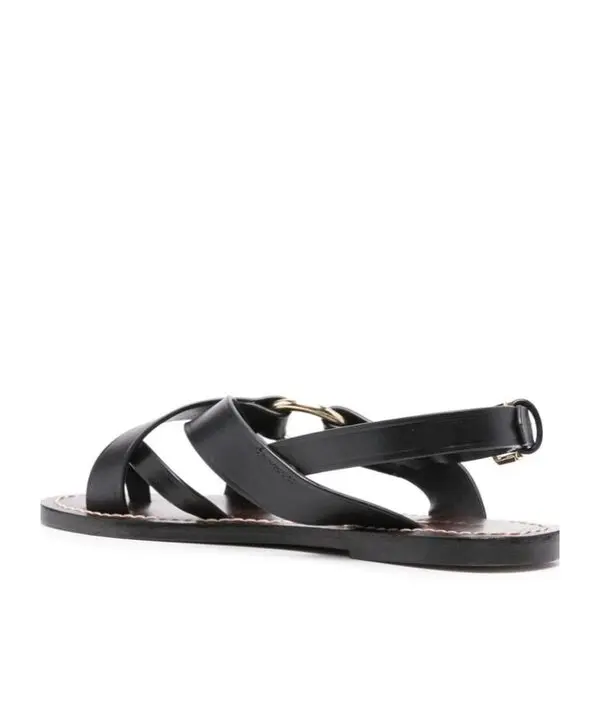 Soeur Flat Sandals With Metal Detailing