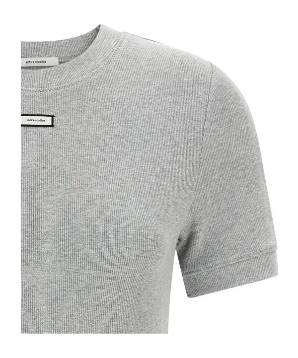 ENTIRE STUDIOS Ribbed Logo T-shirt