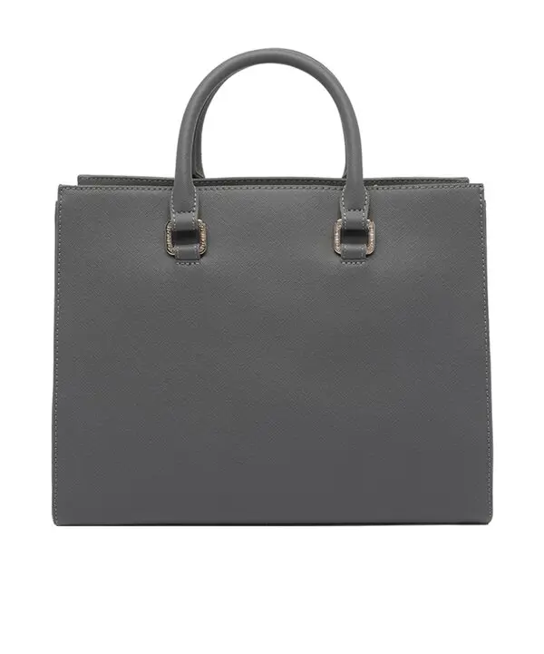 Liu Jo Embossed Logo Tote Bag - Gray
