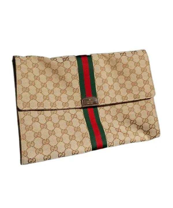 Gucci Medium Gg Pouch - Nude