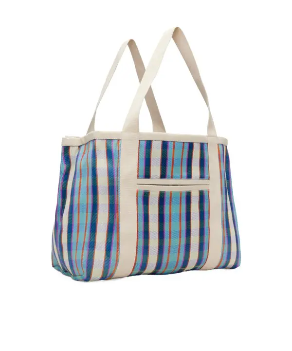 Isabel Marant Étoile Darwen Check Tote Bag - Multicolor