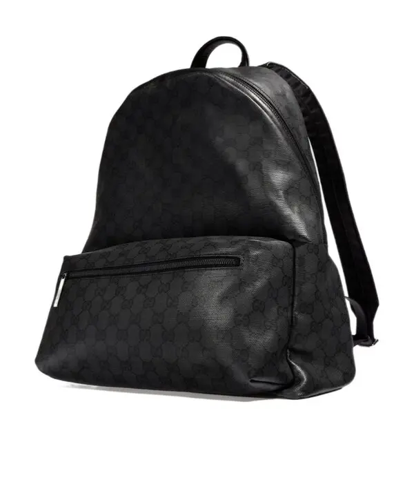 Gucci Gg Coated Canvas Backpack