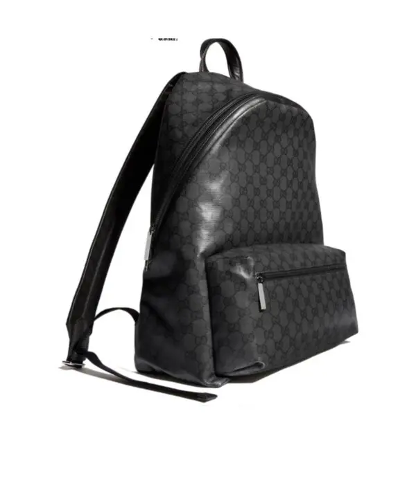 Gucci Gg Coated Canvas Backpack