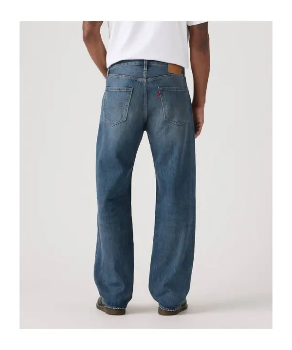 LEVI'S 501 Logo Patch Loose-fit Jeans - Blue