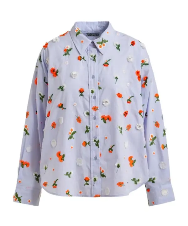 Essentiel Antwerp Floral Embroidered Shirt