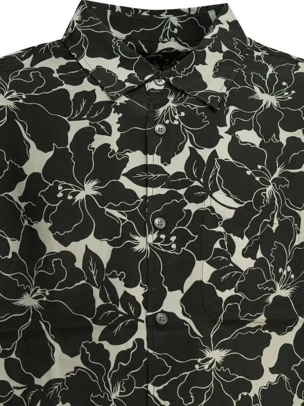 StÜssy Floral Hawaiian Shirt