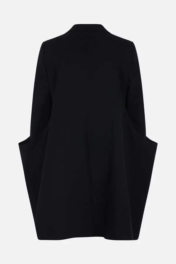 Comme Des Garçons Single-breasted Wool Coat