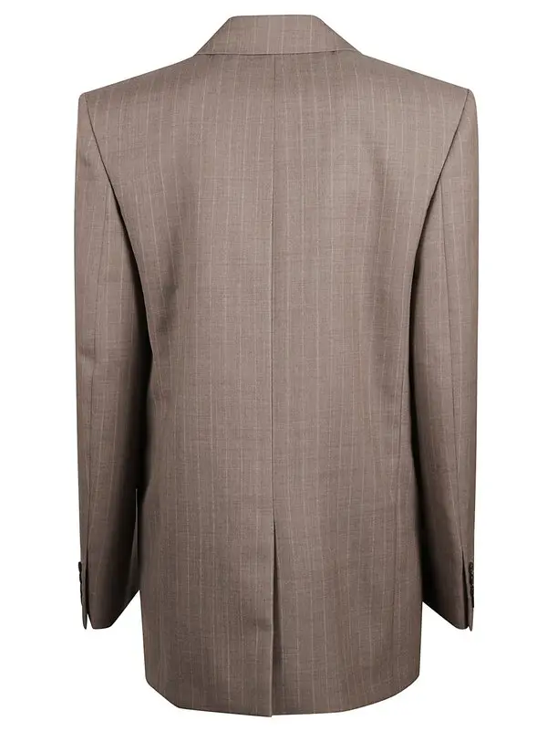 Saint Laurent Pinstripe Suit Jacket