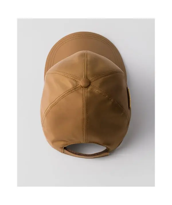 Prada Re-nylon Baseball Cap - Brandy