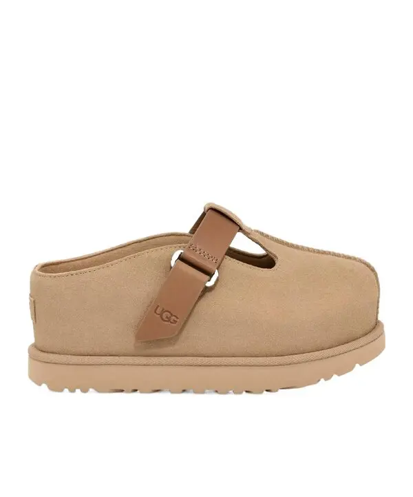 UGG Suede Round Toe Slipper - Sand