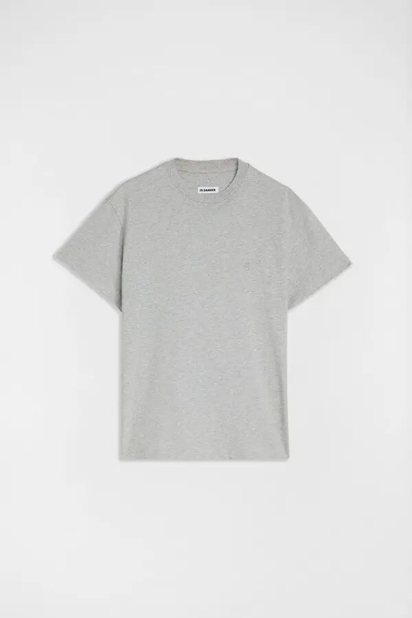 JIL SANDER Logo Crewneck T-shirt Pack - Grey/multicolour