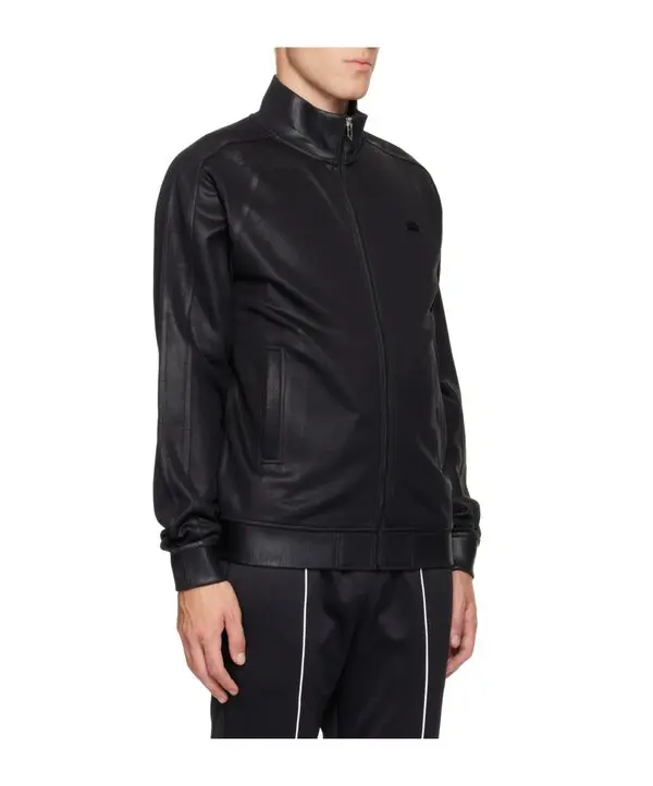 DIESEL® Glossy Zip-up Sweatshirt