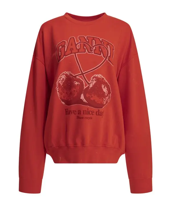 GANNI Graphic Sweatshirt