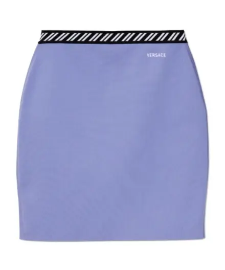 Versace Knitted Mini Skirt