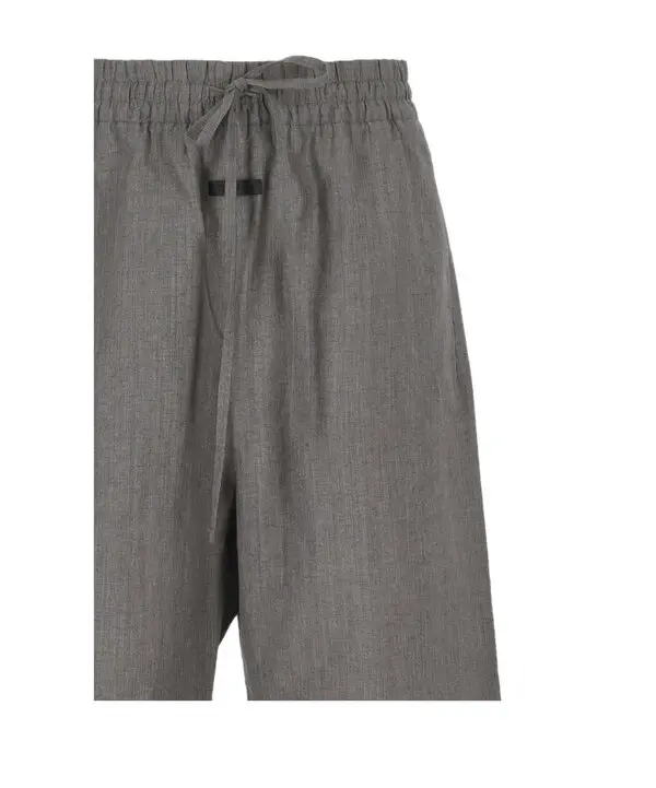 Fear Of God Logo-patch Drawstring Trousers