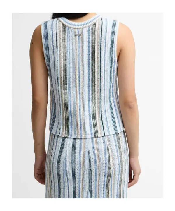 Barbour Josie Knitted Stripe Sleeveless Top