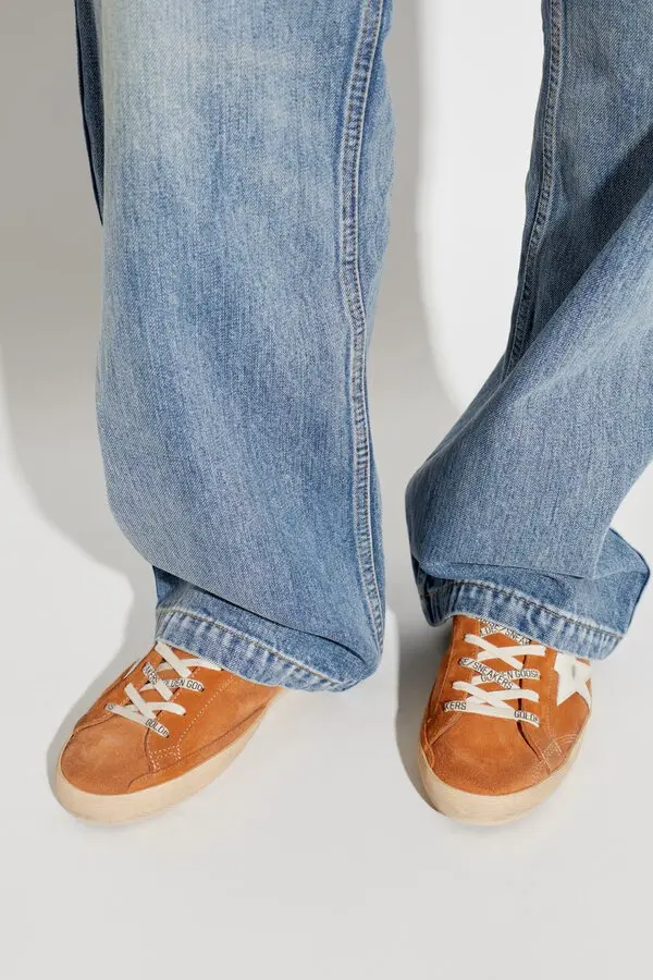 GOLDEN GOOSE Super Star Low-top Sneakers - Brown