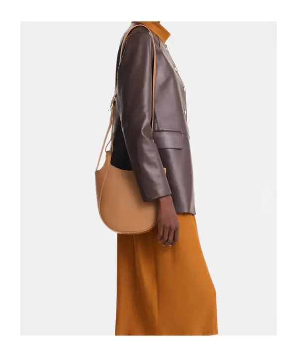 Longchamp Le Foulonné S Crossbody Bag - Walnut