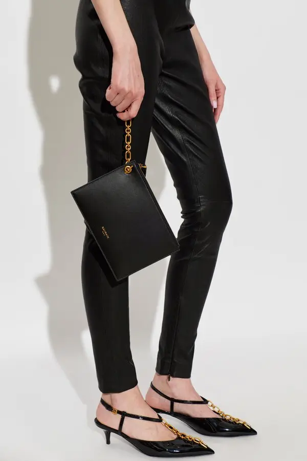 Balmain Pulse Chain Wristlet Bag