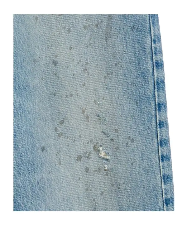 SUNFLOWER Five-pocket Bootcut Jeans With Distressed Finish - Blue