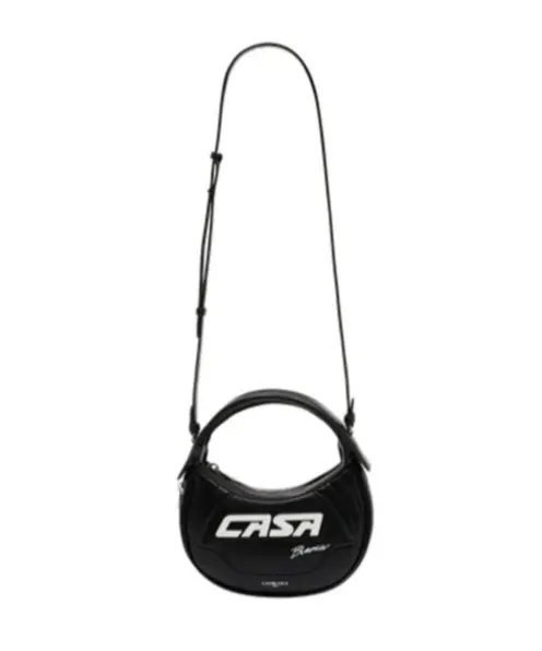 Casablanca Biker Zipped Shoulder Bag