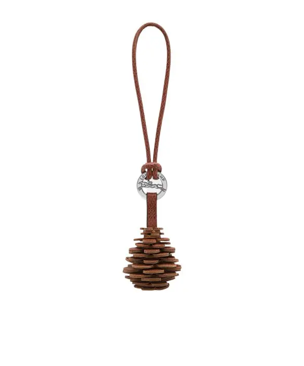 Longchamp Key Ring - Brown