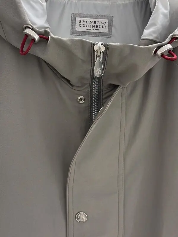 Brunello Cucinelli Hooded Casual Jacket