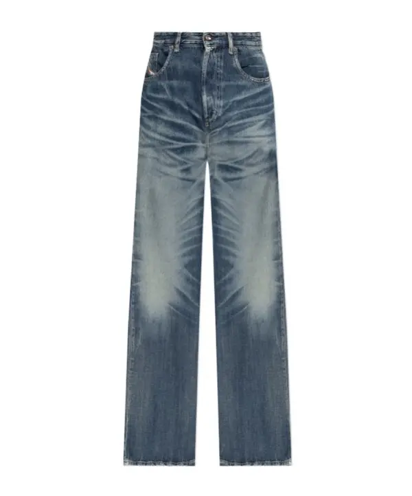 DIESEL® D-rise Wide-leg Jeans - No