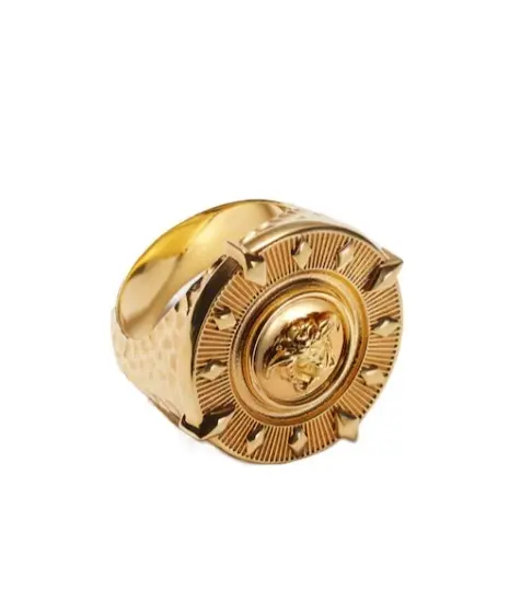 Versace Medusa Signet Ring - Gold
