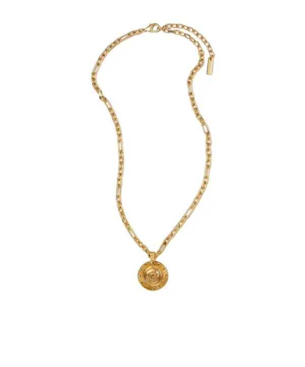 Versace Medusa Pendant Necklace - Gold