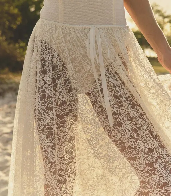 DÔEN Zinnia Lace Skirt