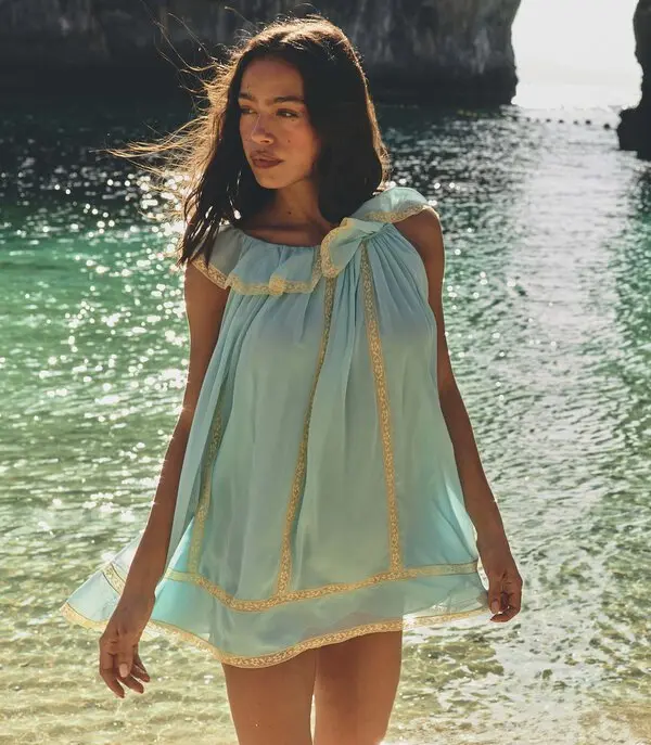 DÔEN Suzette Dress - Pale Wisteria