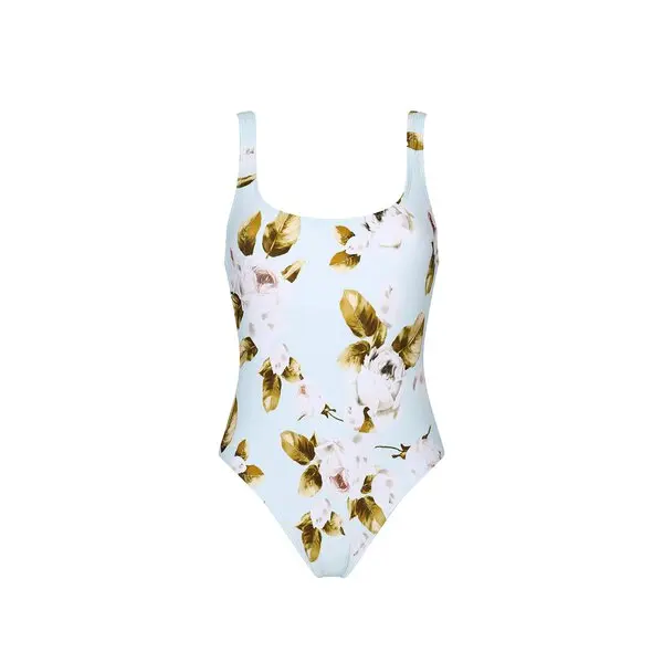 AGUACLARA One-piece Swimsuit "jardins - Blue